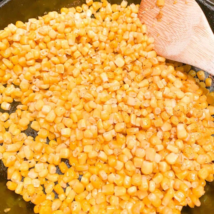 Skillet Fried Corn - Seanna's Kitchen