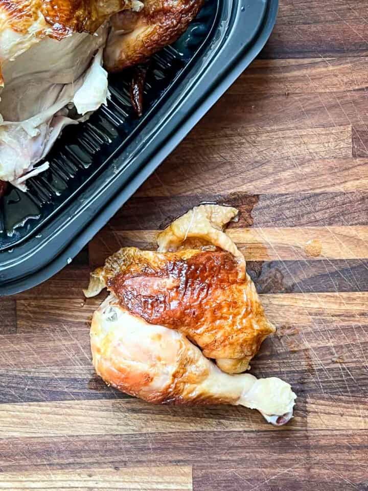 How To Cut A Rotisserie Chicken - Seanna's Kitchen