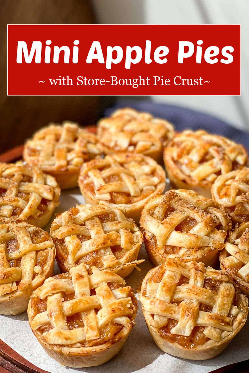 Easy Mini Apple Pies - Seanna's Kitchen