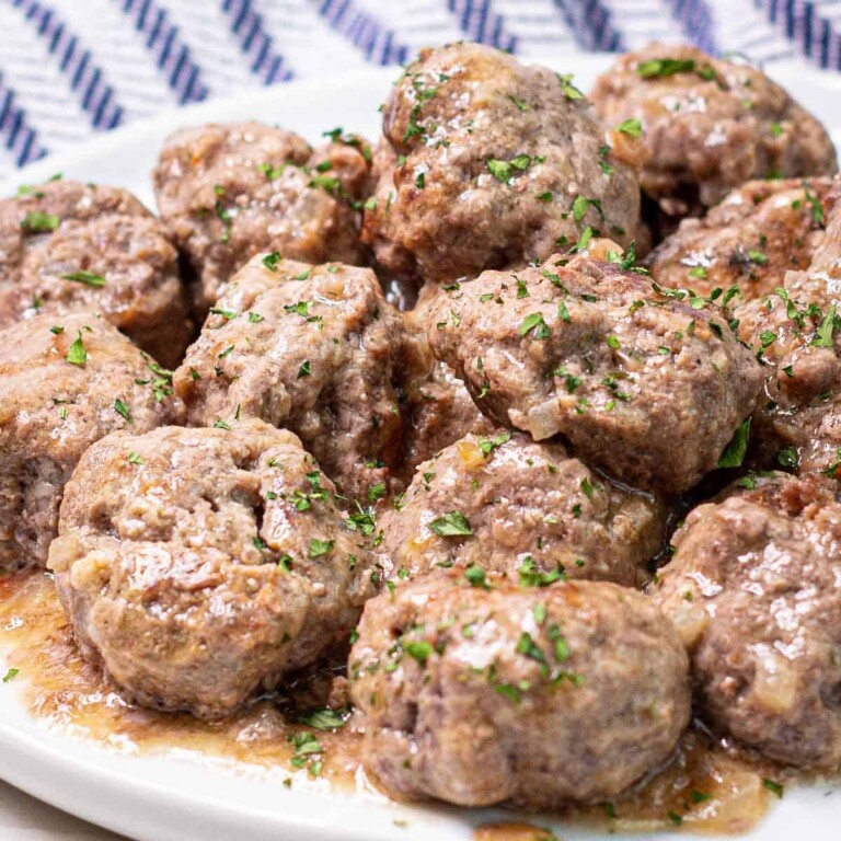 Bison Meatballs - Seanna's Kitchen