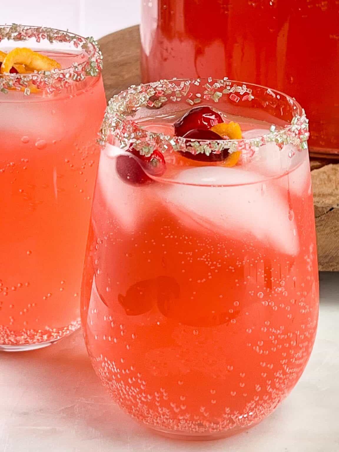 Non Alcoholic Christmas Punch - Seanna's Kitchen