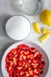 Easy Homemade Strawberry Syrup Recipe - Seanna's Kitchen