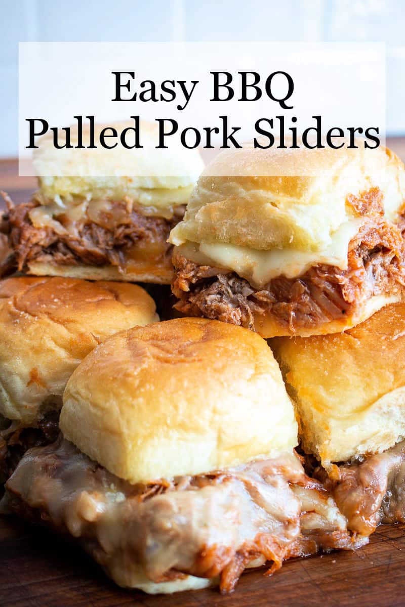 Easy BBQ Pulled Pork Sliders Recipe - Seanna's Kitchen