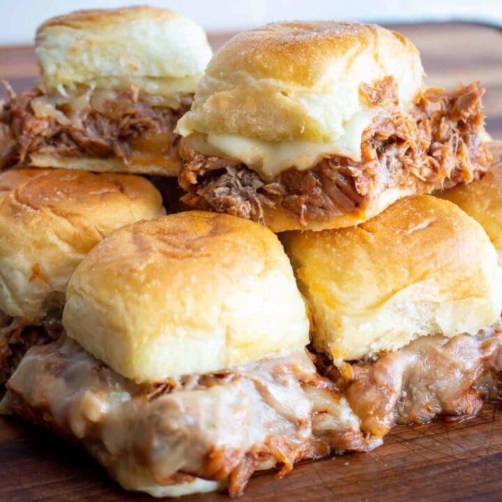 Easy BBQ Pulled Pork Sliders Recipe - Seanna's Kitchen