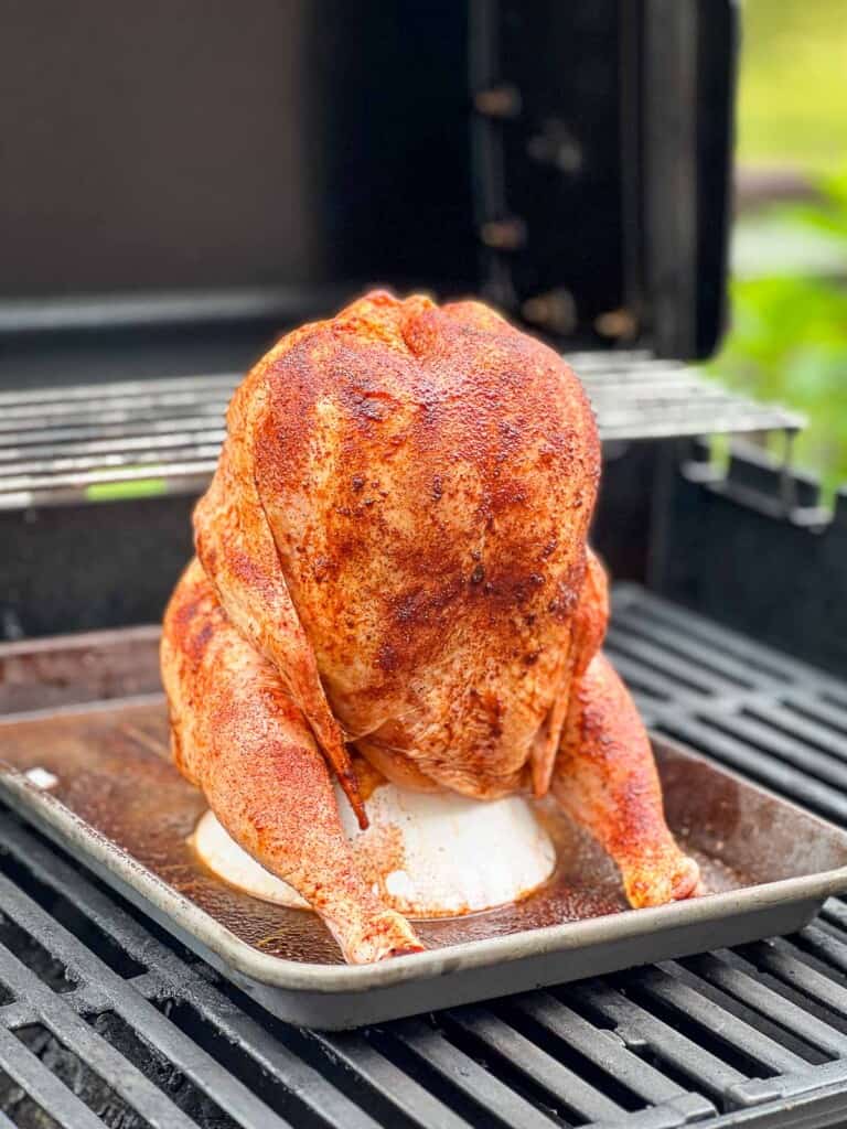 Grilled Beer Can Chicken - Seanna's Kitchen