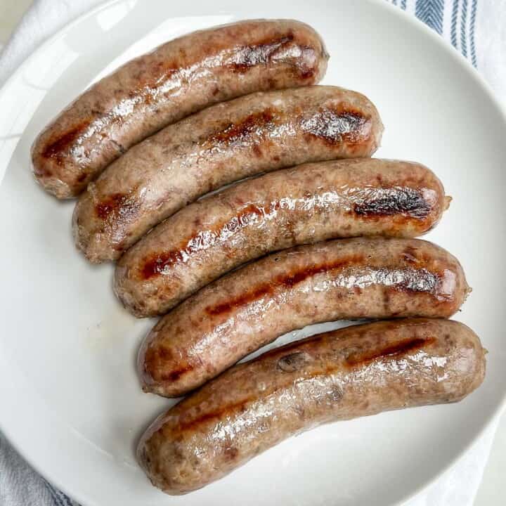 Grilled Beer Brats - Seanna's Kitchen