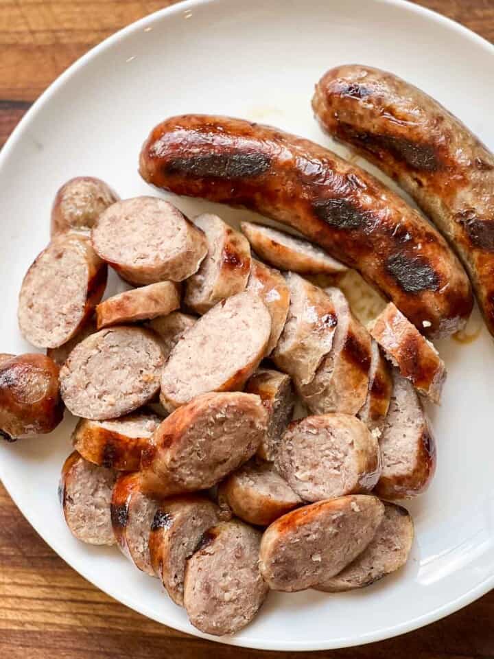 Leftover Bratwurst Pasta - Seanna's Kitchen