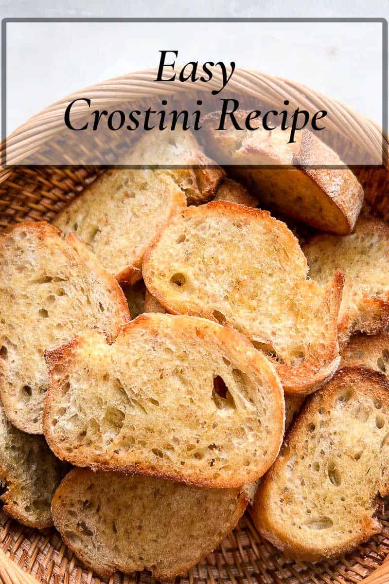 How To Make Crostini From A Baguette (Easy Appetizer) - Seanna's Kitchen