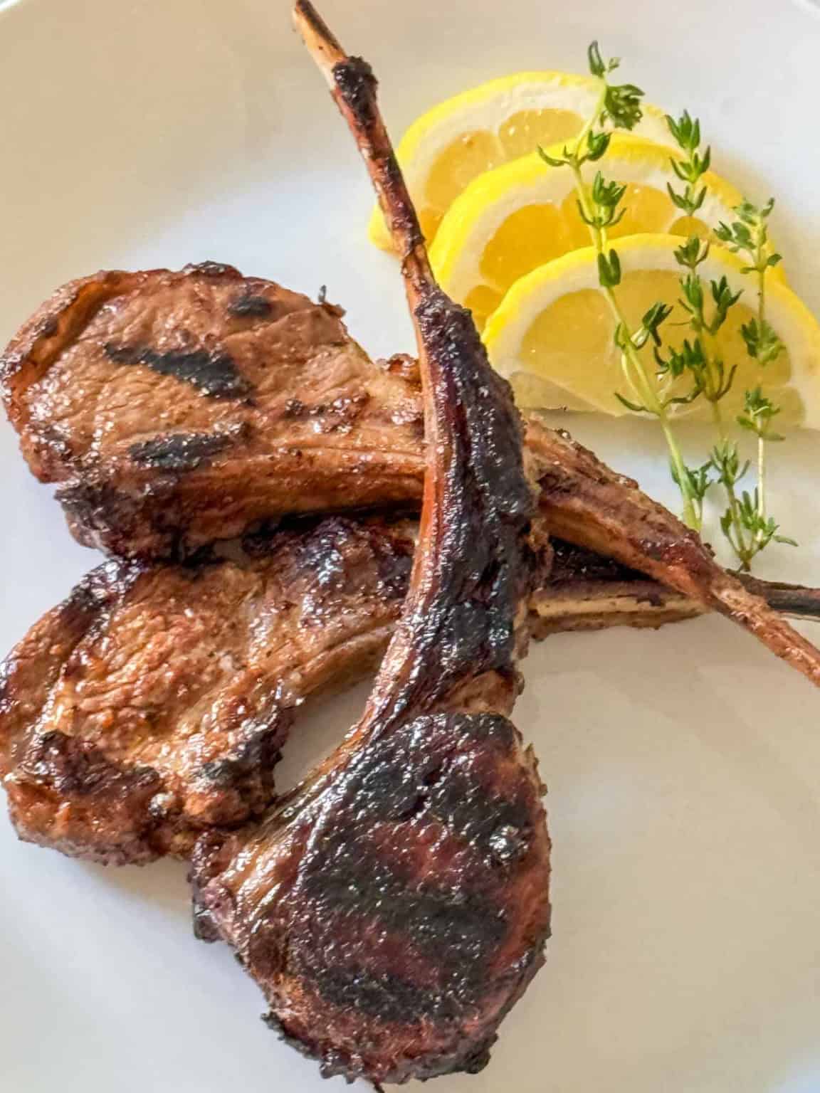 Grilled Lamb Chops Recipe - Seanna's Kitchen